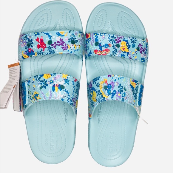 CROCS | Shoes | Vera Bradleydisneycrocs Little Mermaid Sandal Shoes ...
